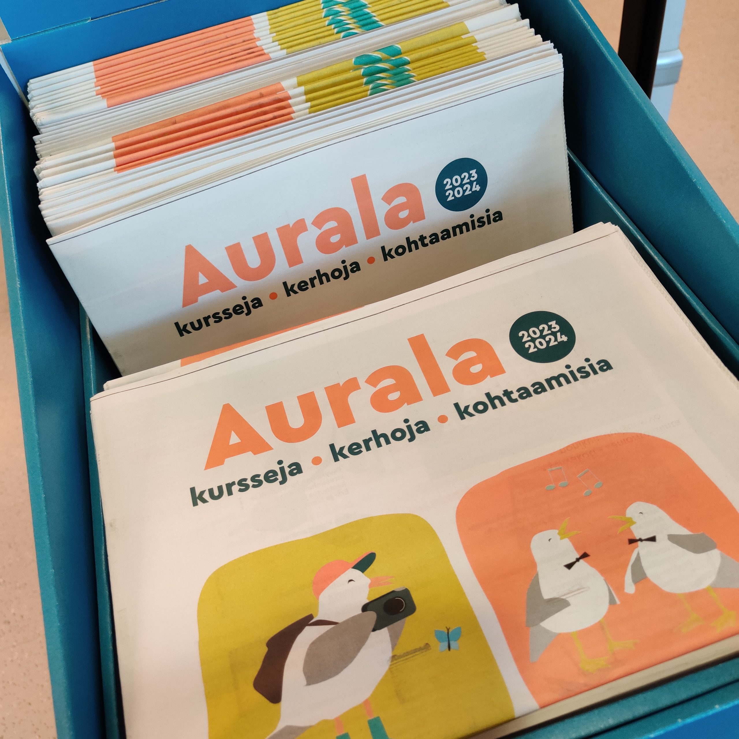 Aurala-lehti 2023-24, nyt jaossa jakelupisteissä! - Auralan Setlementti