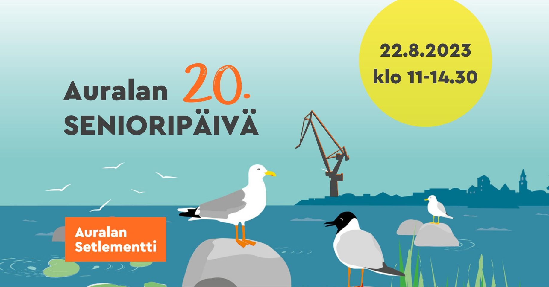 Tule juhlistamaan Auralan 20. senioripäivää! - Auralan Setlementti
