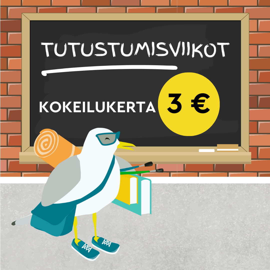 TUTUSTUMISVIIKOT - kokeile kurssia 3 € - Auralan Setlementti